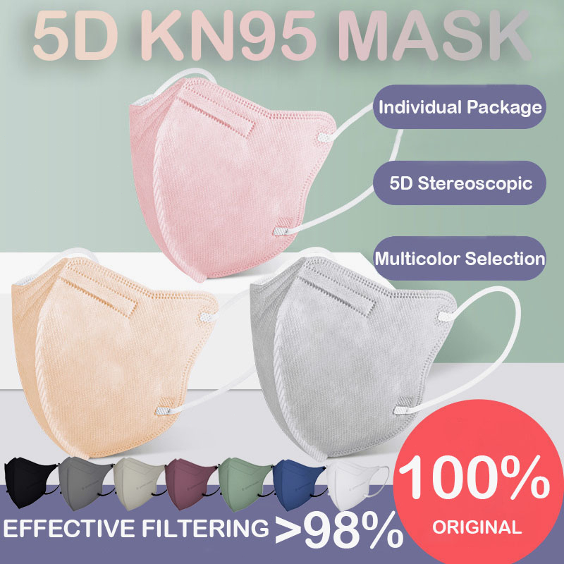 D.GUMI Duckbill Face Mask for Aldult Kn95 Level Protective Mask 3D ...