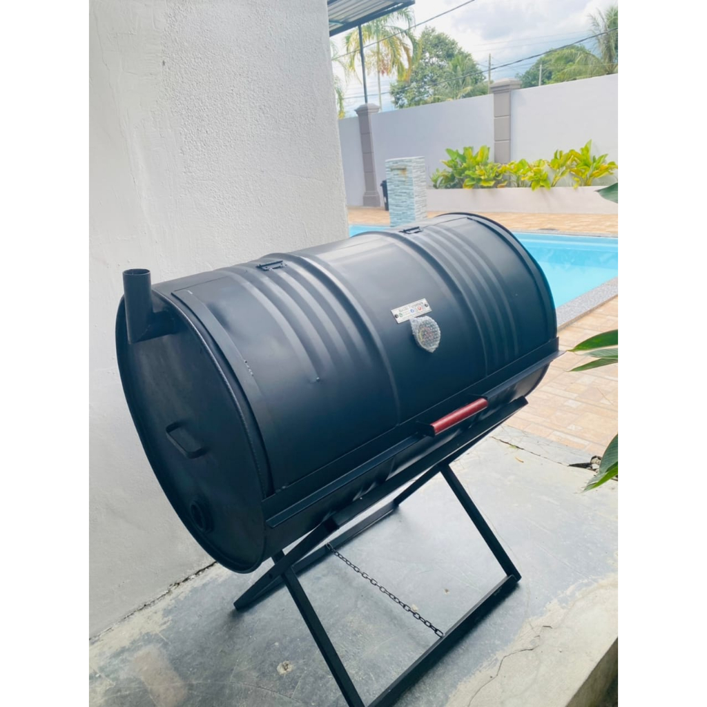 TONG SALAI SMOKE BARREL BBQ HASBI | Shopee Malaysia