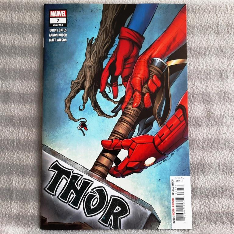 Thor #7 (6th Series) Marvel Comics (Donny Cates, Aaron Kuder, Olivier ...