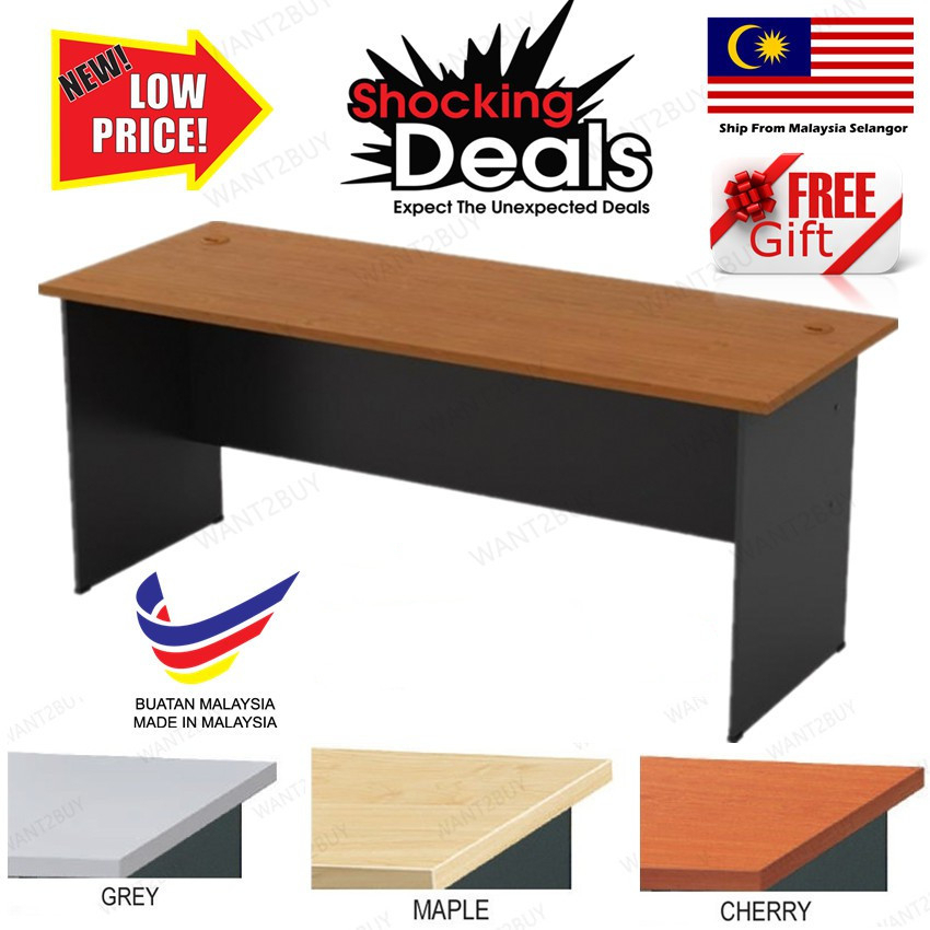 🇲🇾 🔥Local Supplier🔥 VS G Series 4/5/6 Feet Rectangular Study Writing ...