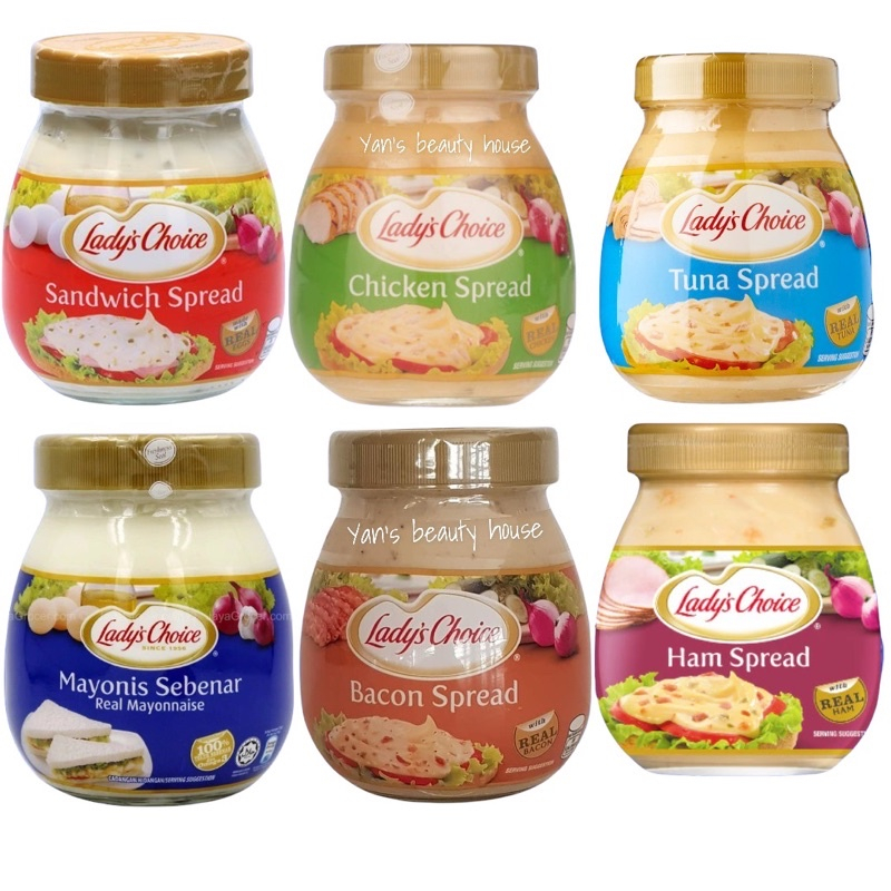 LADY'S CHOICE REAL MAYONAISE SPREAD 220ML | Shopee Malaysia
