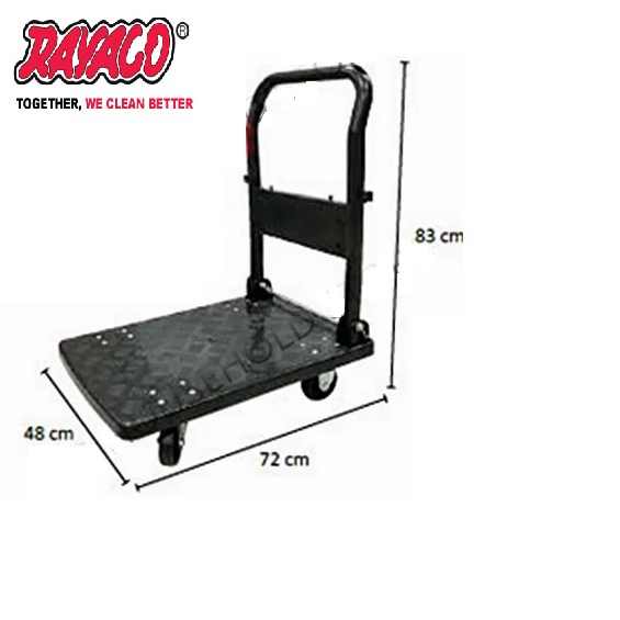 150kg Foldable Platform Hand Truck Trolley Kerusi Kereta Tolak VI-155P ...