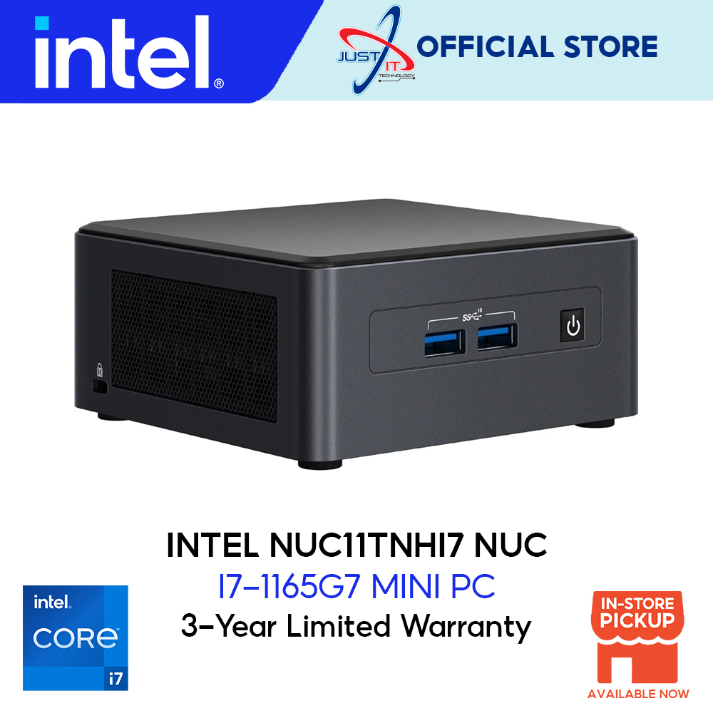 Intel NUC 11 Pro Kit NUC11TNHi7 Mini PC Barebone DIY Desktop 11th Gen Tiger Canyon ( I7-1165G7 ...