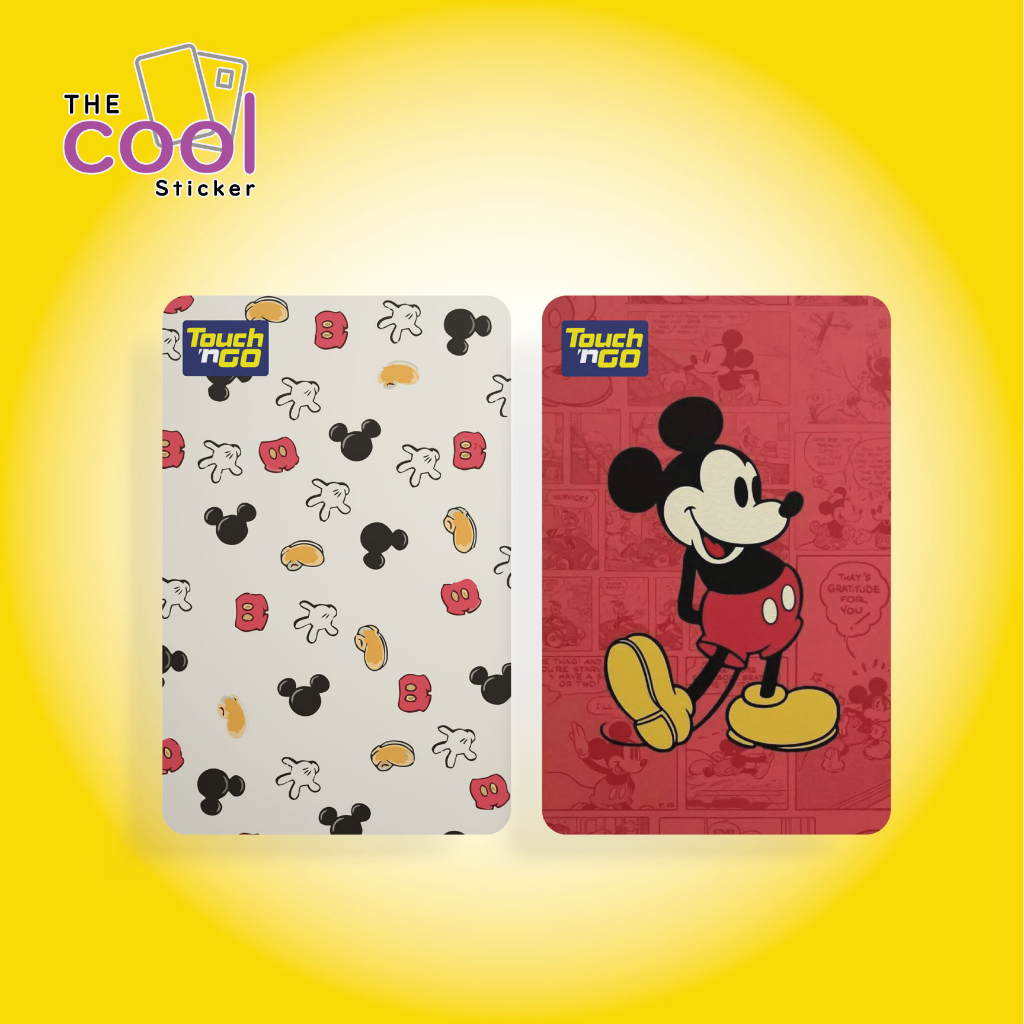 MICKEY MOUSE Touch n Go Card Sticker Cover | Shopee Malaysia