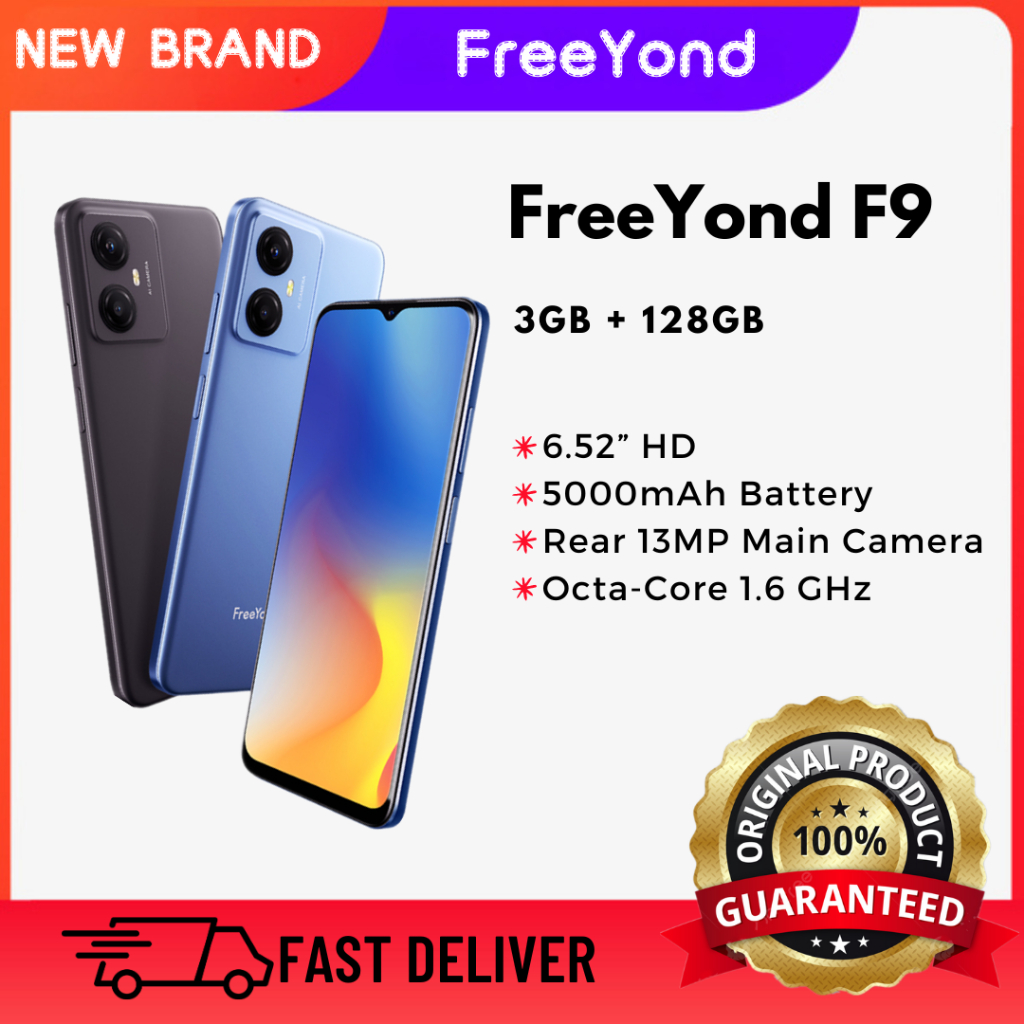 FreeYond F9 - REAL DUAL CAMERA LARGE MEMORY (2GB+64GB / 3GB+128GB ...