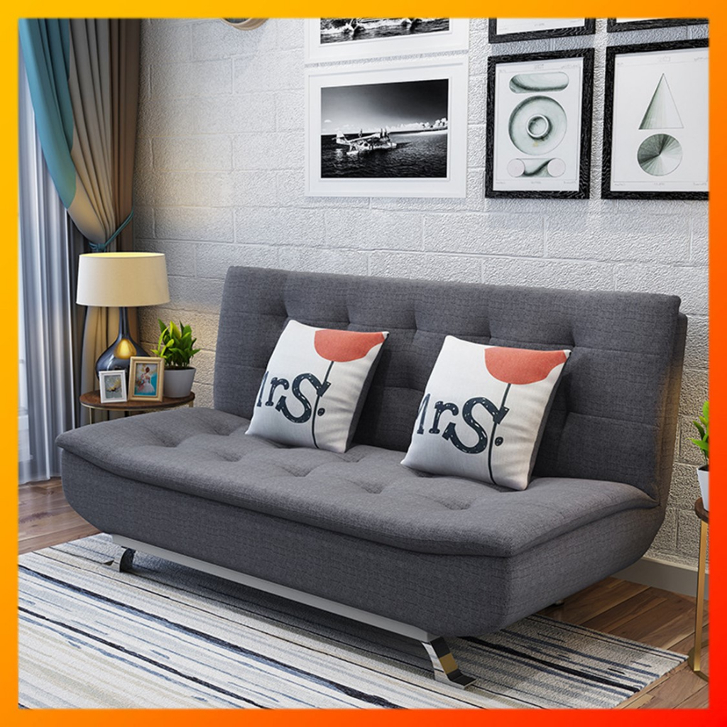【READY STOCK】Sofa Bed Murah Scandinavian Fabric Foldable Nordic Sofa 3 ...