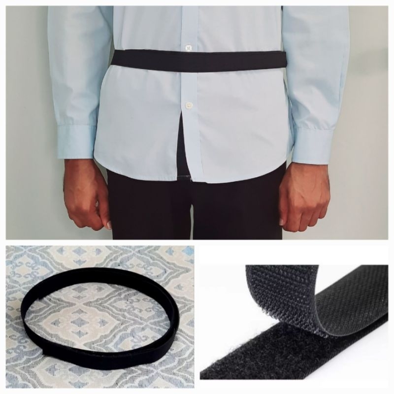 Getah Tuck In Baju Kemeja Shirt Tuck In Shirt Stay READY STOCK | Shopee ...