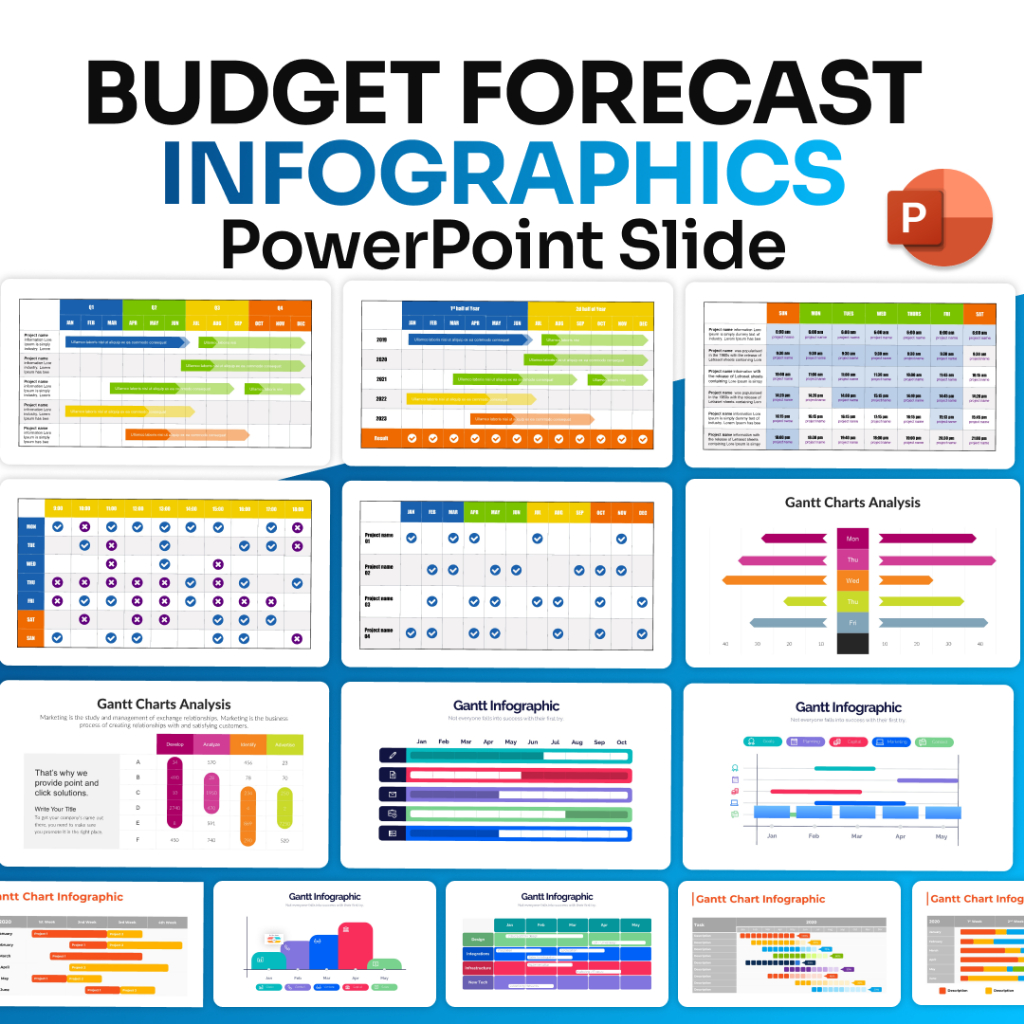 Budget Forecast Infographics Infographics PowerPoint Presentation ...