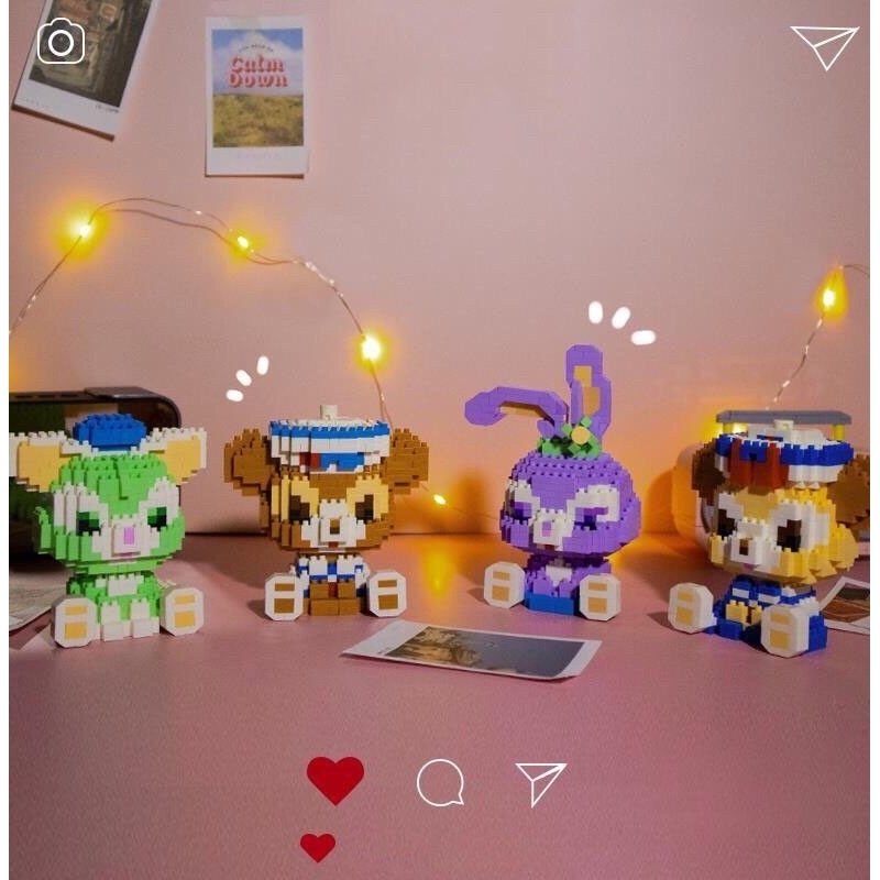 Mini Lego Block Diy Disney Character model building blocks nano blocks | Shopee Malaysia