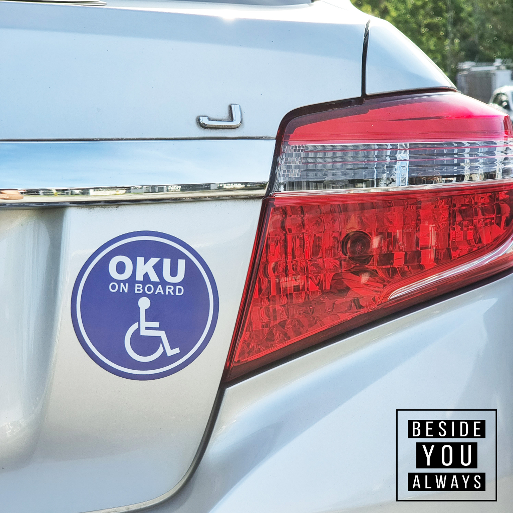 OKU Sign Removeable Car Door Magnet / Magnetic Sticker / Car Decal ...