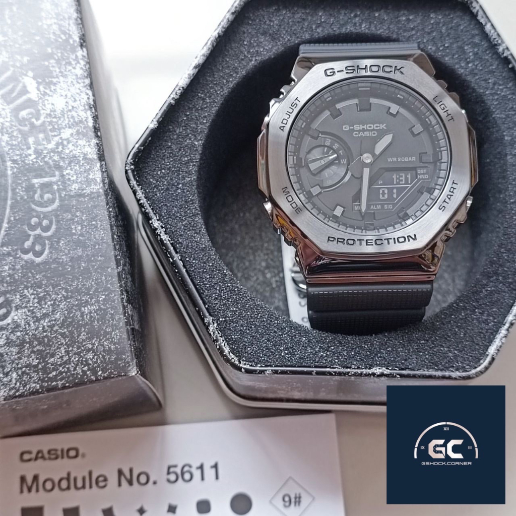 G-SHOCK ORIGINAL GM-2100BB-1A/GM-2100BB-1ADR/GM-2100BB/GM2100BB ...