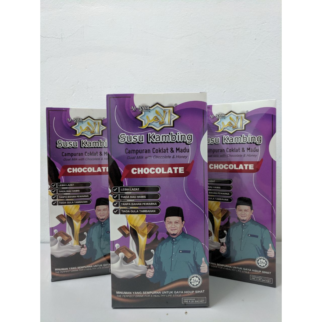SUSU KAMBING AL-AMR PERISA COKLAT | Shopee Malaysia