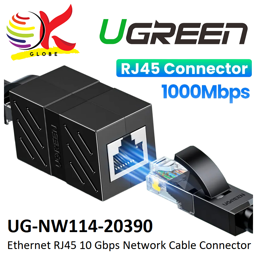 UGREEN RJ45 CONNECTOR NETWORK ETHERNET EXTENDER ADAPTER EXTENSION ...