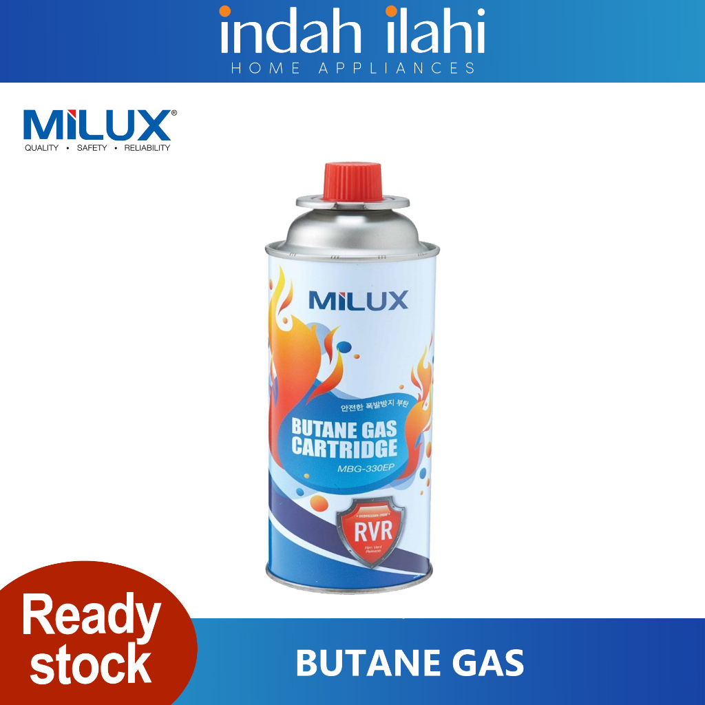 Milux Gas Botol Explosion-Proof Butane Gas MBG-330EP | Shopee Malaysia