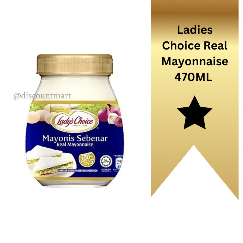 [READYSTOCK] Lady’s Choice Real Mayonnaise 470ML/Mayonis Sebenar 470ML ...