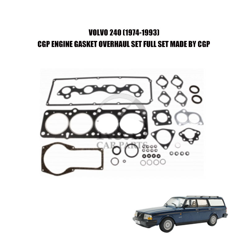 VOLVO 240 (1974-1993) ENGINE GASKET OVERHAUL FULL SET MADE BY CGP NEW ...