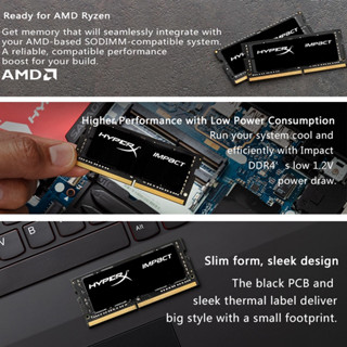 [Local 24H]Kingston HyperX Impact DDR4 Laptop RAM SODIMM 8GB 16GB 4GB 3200MHz 2133MHz 2400MHz 1 ...
