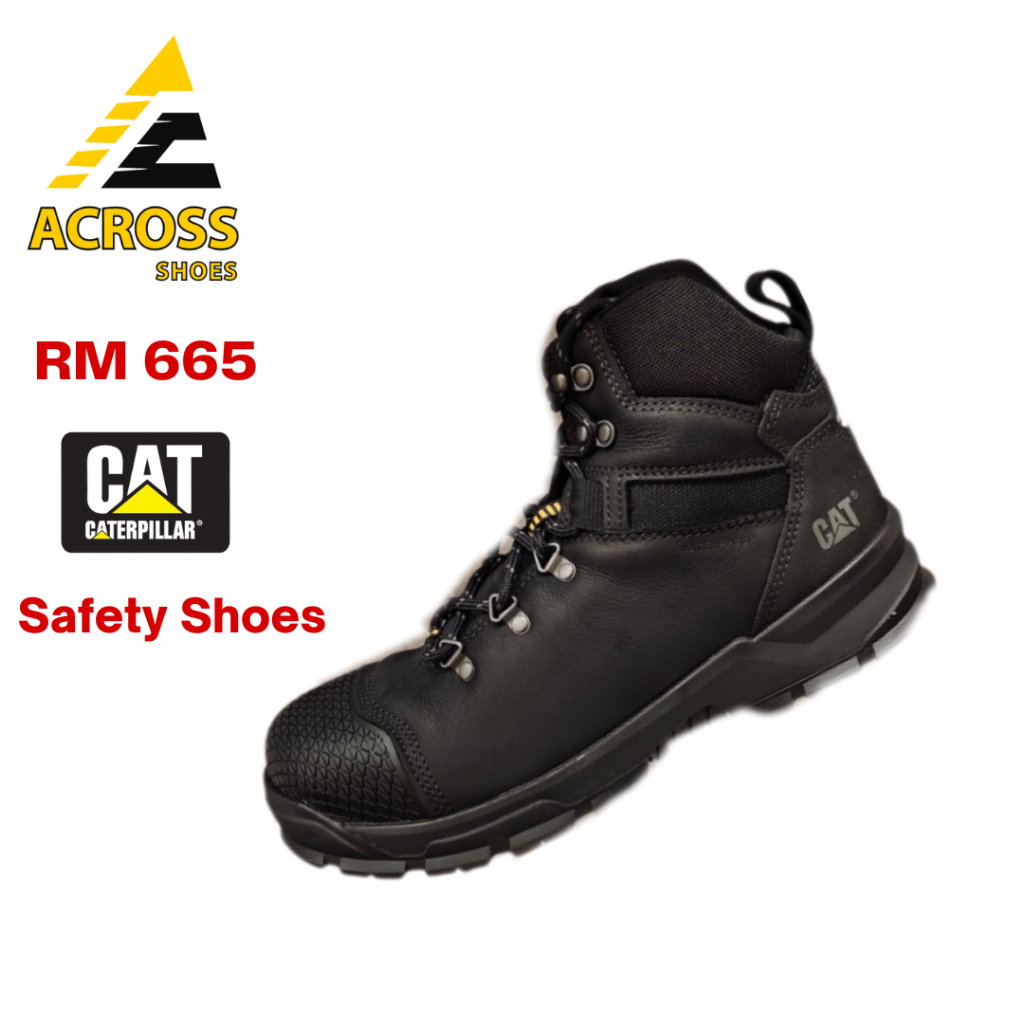 👷‍♂👉[SAFETY SHOE] 💯 Original CATERPILLAR Safety Shoe Cat-P91329 (Black ...