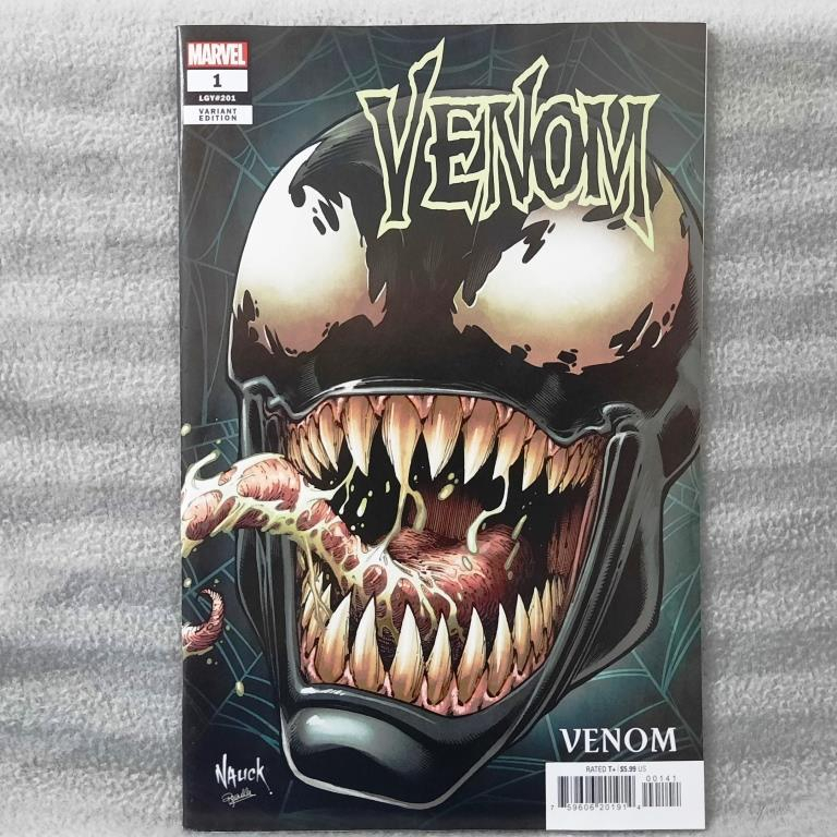 Venom #1 Todd Nauck Headshot Variant (2021 Marvel Comics) FIRST Issue ...