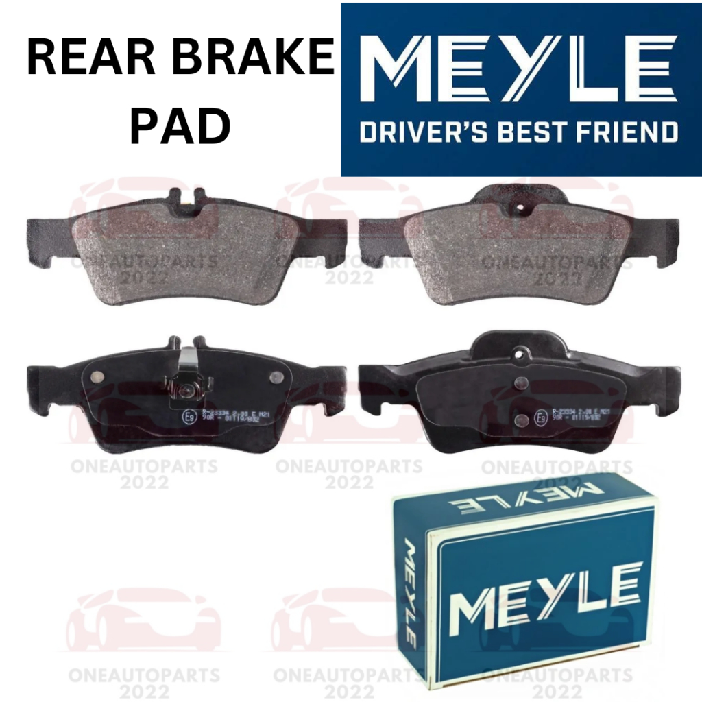MEYLE GERMANY REAR BELAKANG BRAKE PAD MERCEDES BENZ W211 W212 W220 W221 ...