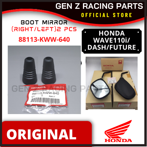 Honda Future 125 /Dash/Wave110i Side Mirror Rubber Boot Mirror ...