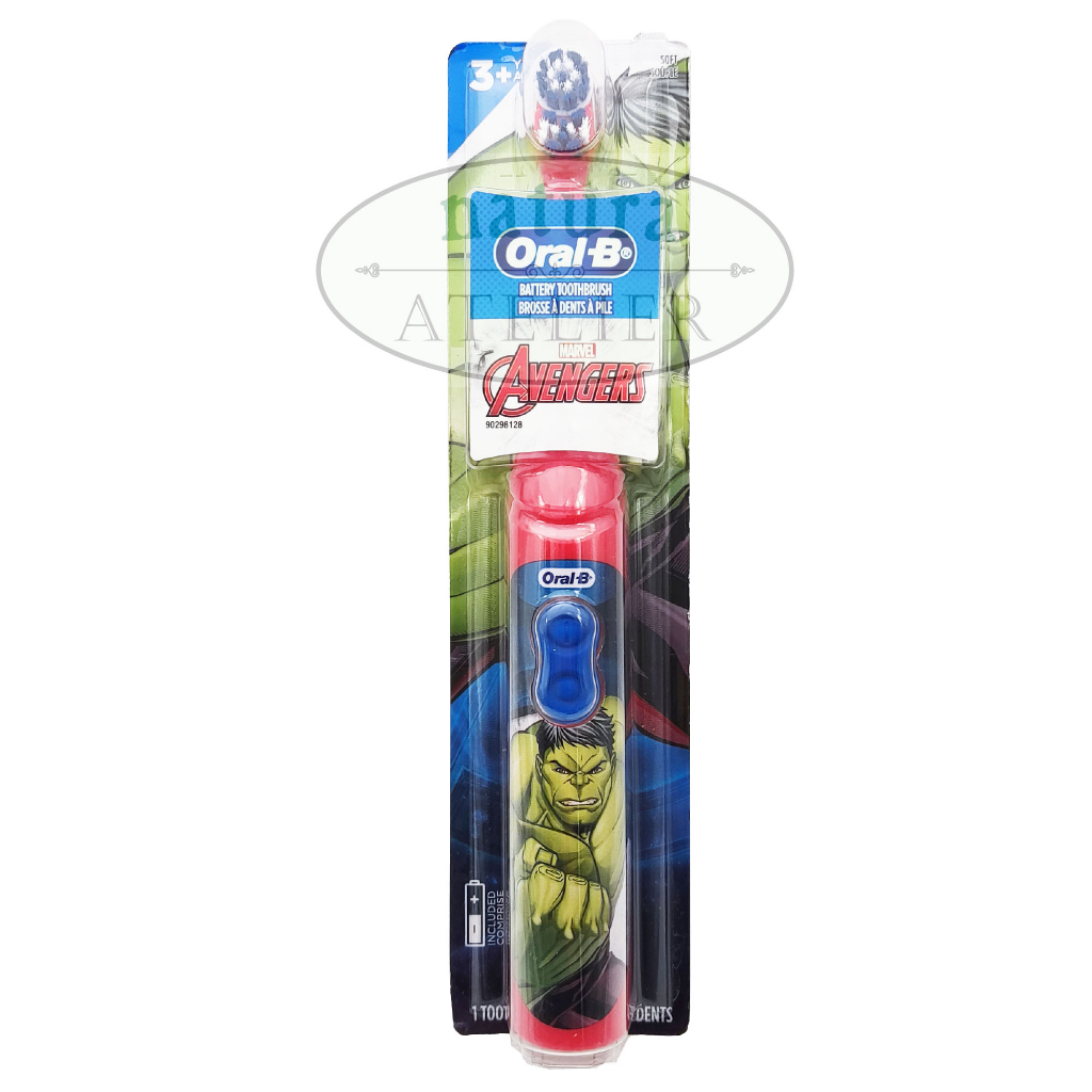 Oral-B Kids Battery Electric Toothbrush, Mickey / Star Wars / Hulk Iron ...