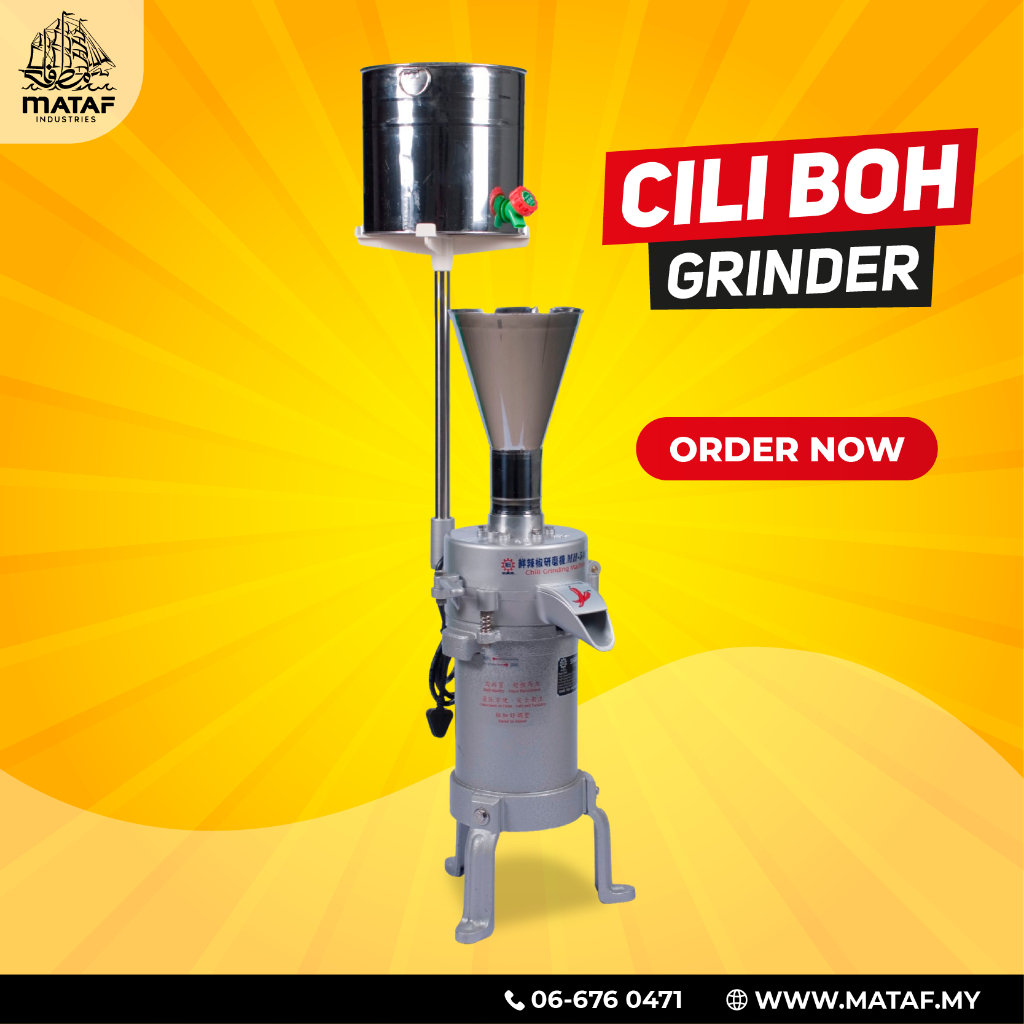 MATAF Mesin Pengisar Cili Boh (MT-MH5AC) | Shopee Malaysia