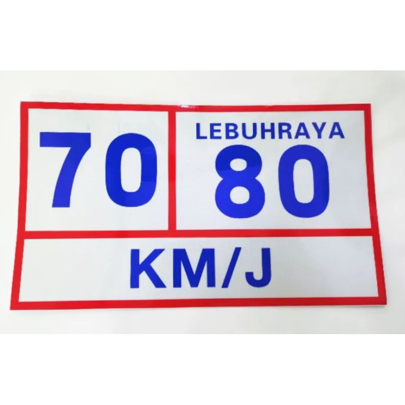 Sticker 70/80, 80/90, Stiker Had Limit | Shopee Malaysia