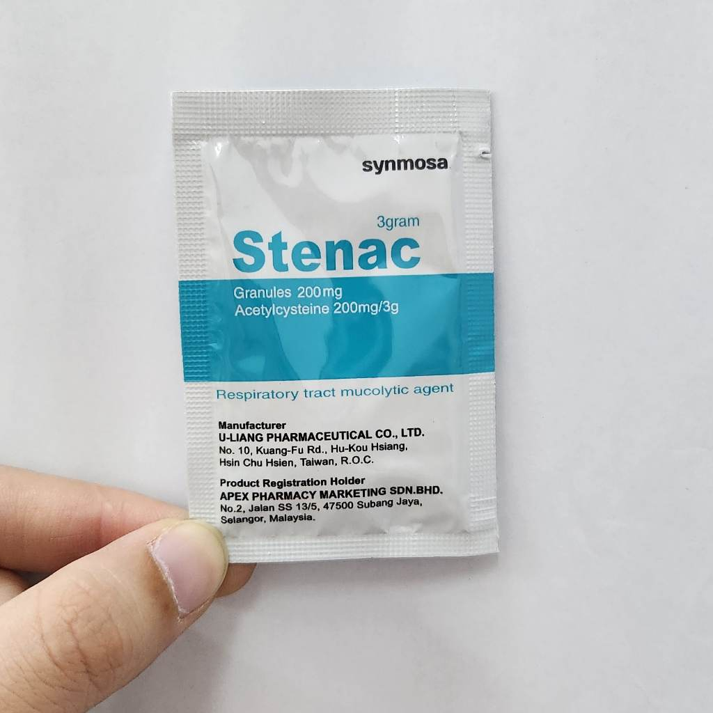 STENAC GRANULES 200MG (1SACHET) | Shopee Malaysia