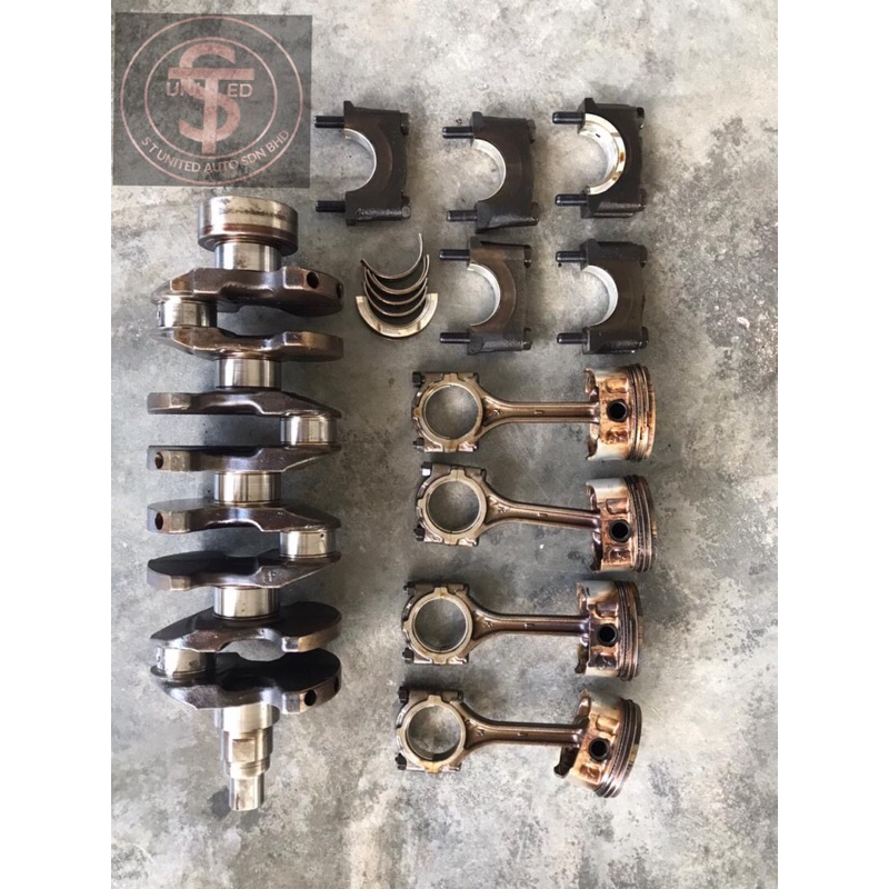 Proton Waja MMC 1set crankshaft + piston (PnP 4G13/4G15) | Shopee Malaysia