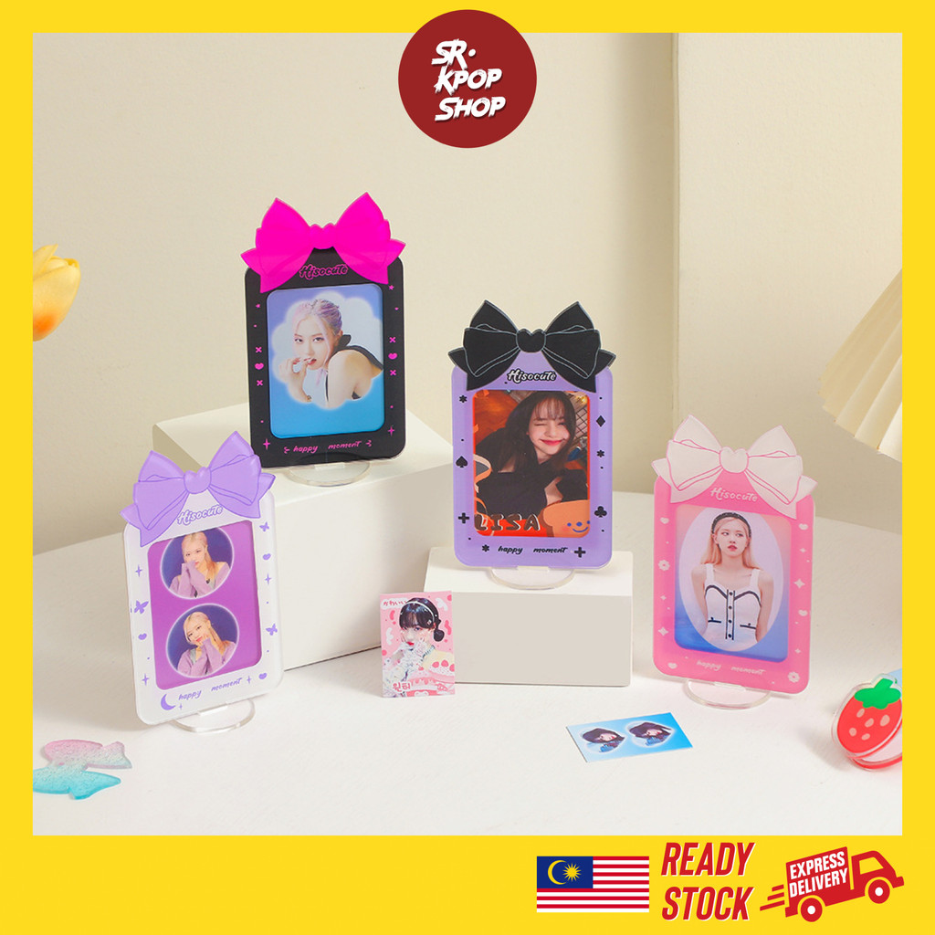 KPOP Acrylic Photo Frame Desktop Standee Photocard Holder Photo Card ...