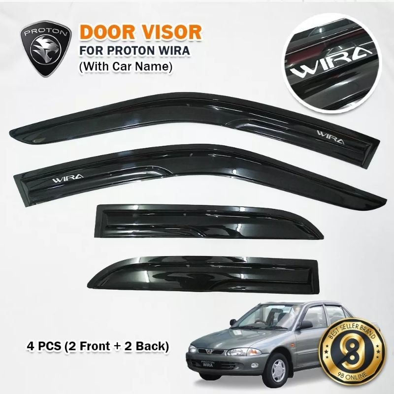 PROTON WIRA MUGEN INJECTION DOOR VISOR | Shopee Malaysia