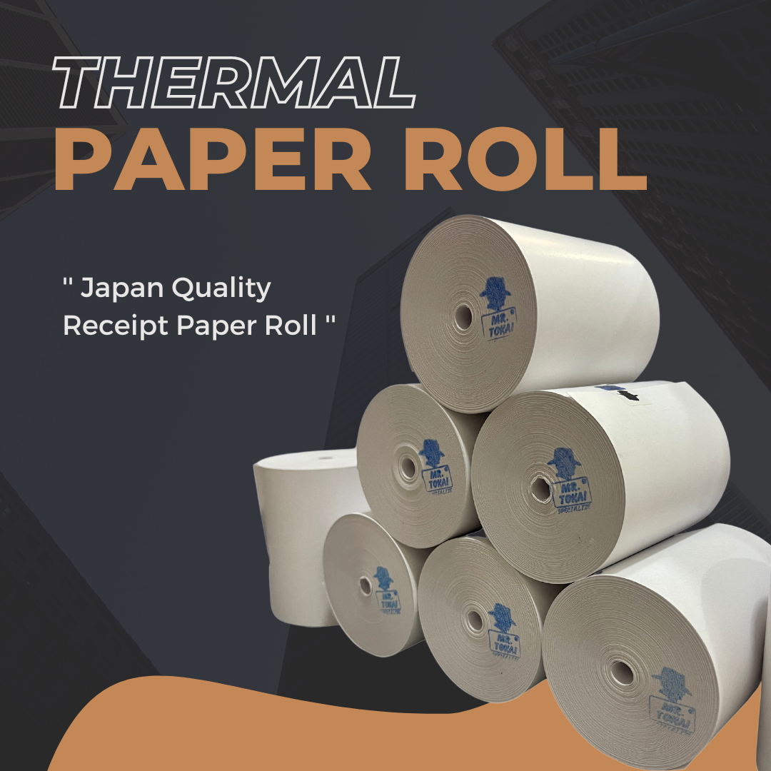 Coreless Thermal Receipt Paper 80mm x 65mm/Thermal Receipt Roll/Thermal ...