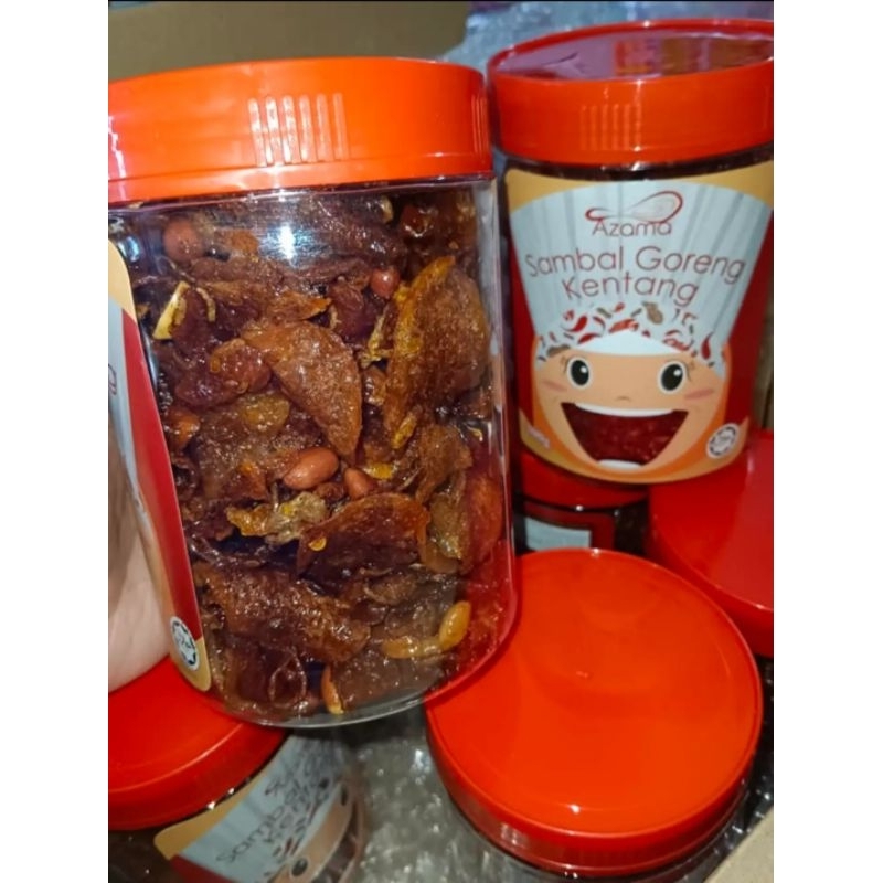 Sambal Goreng Kentang Azama/ Sambal Kentang Viral Kekyah | Shopee Malaysia