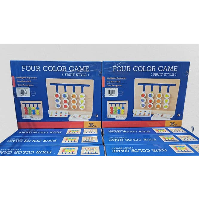 Double Sided Four Color and Fruit Game | Shopee Malaysia