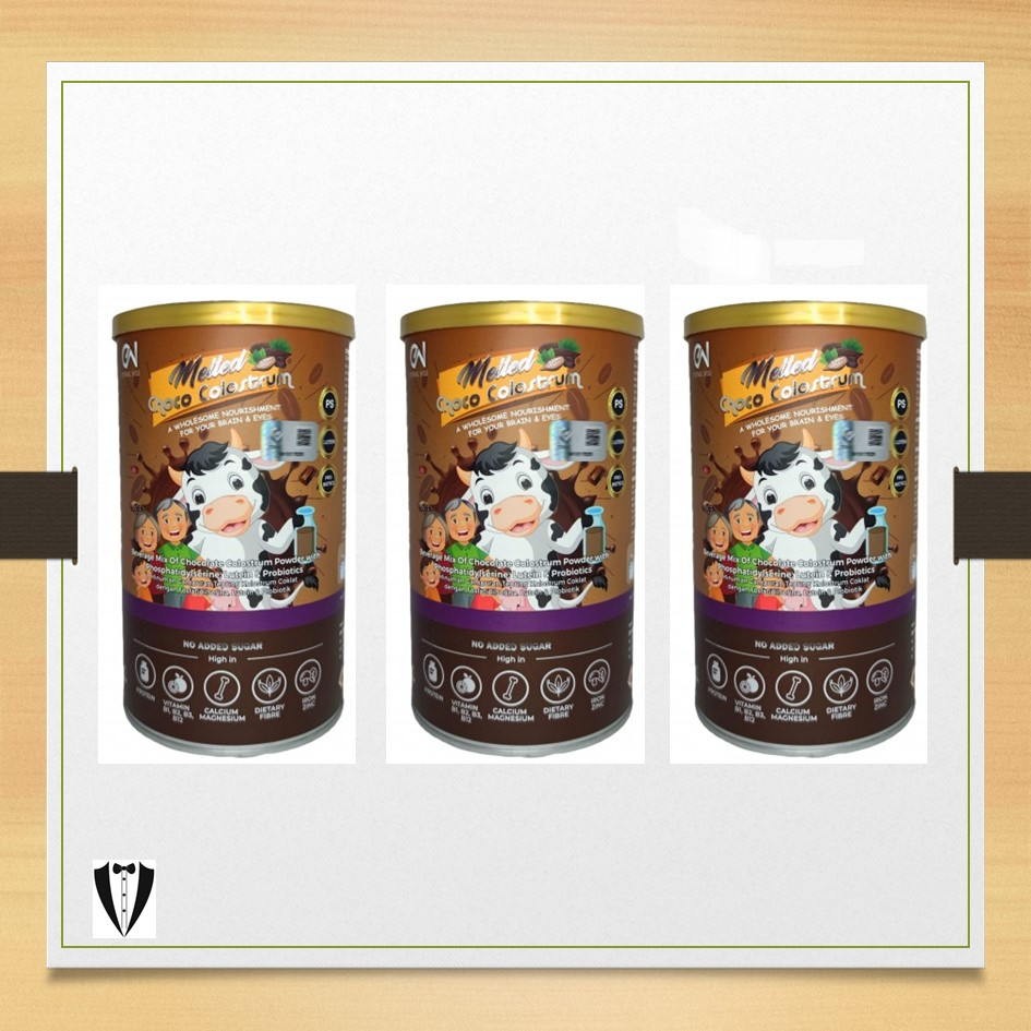 FREE SHIPPING [EXP: 09/2025] Eternal Wise Melted Choco Colostrum 500G ...