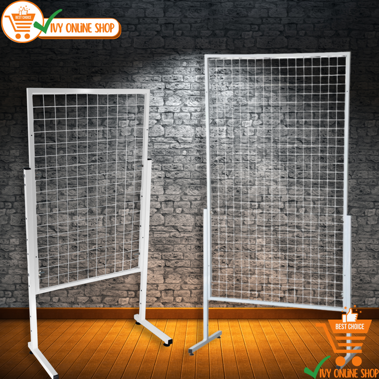 Ready Stock Netting Frame Display Stand Rack W60cm x H150cm | Shopee ...