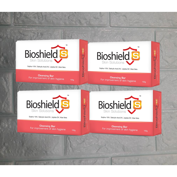 Bioshield S Skin Solutions Cleansing Bar (100gx 4) | Shopee Malaysia