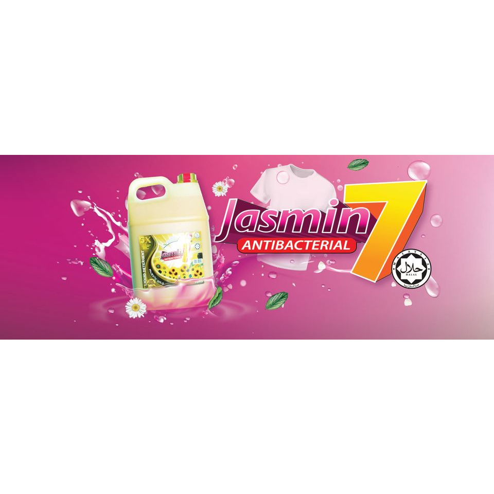 Jasmin7 Liquid Detergent / Laundry Detergent 10KG | Shopee Malaysia