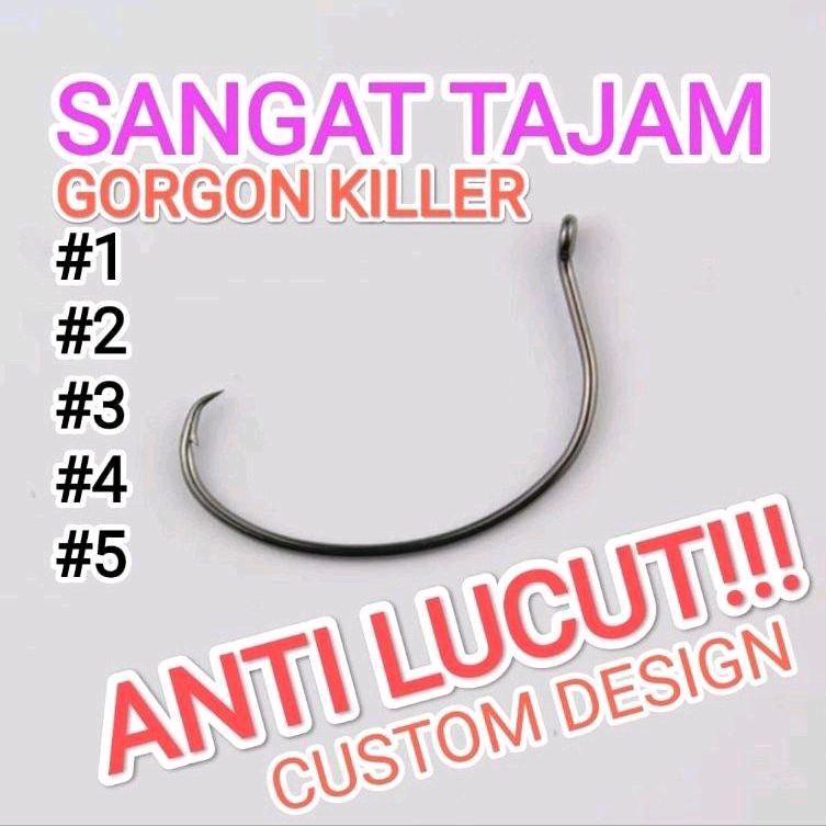 (🇲🇾READY STOCK) CARBON STEEL MATA KAIL CUSTOM DESIGN mata kail udang ...