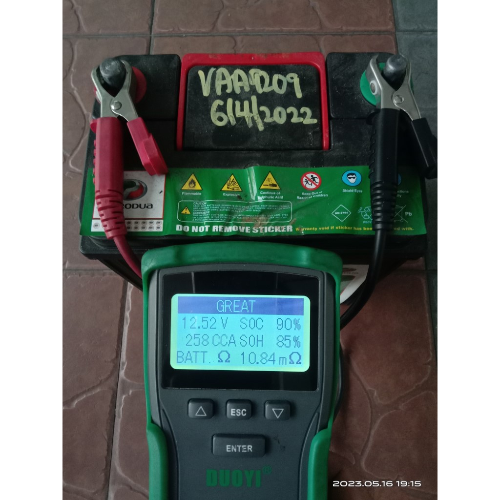 (USED) PERODUA NS40 | NS40ZL | 38B20L (MF) - Car Battery - PERODUA Myvi ...