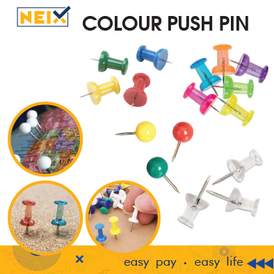 COLORFUL PUSH PIN#READY STOCK | Shopee Malaysia