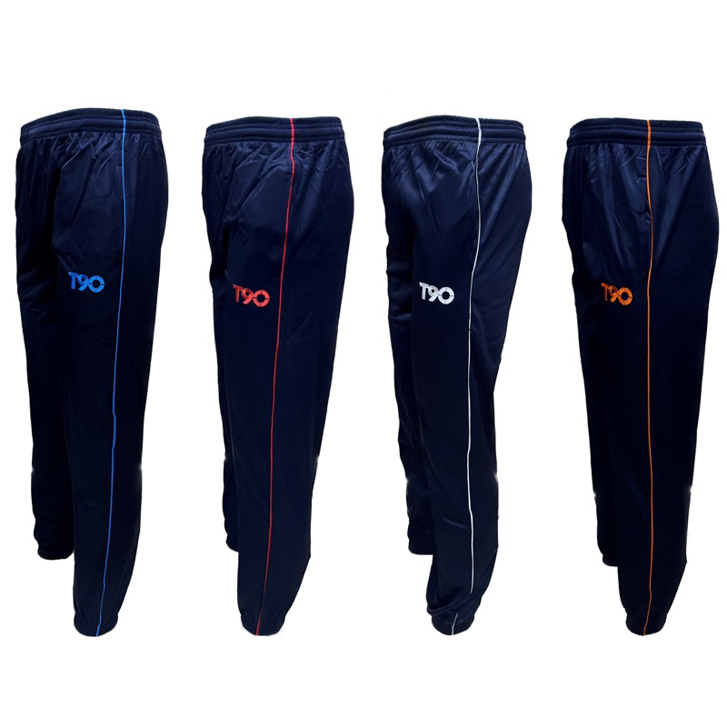 (Harga Borong) 1378 Blue colour long tracksuit seluar sukan Unisex ...