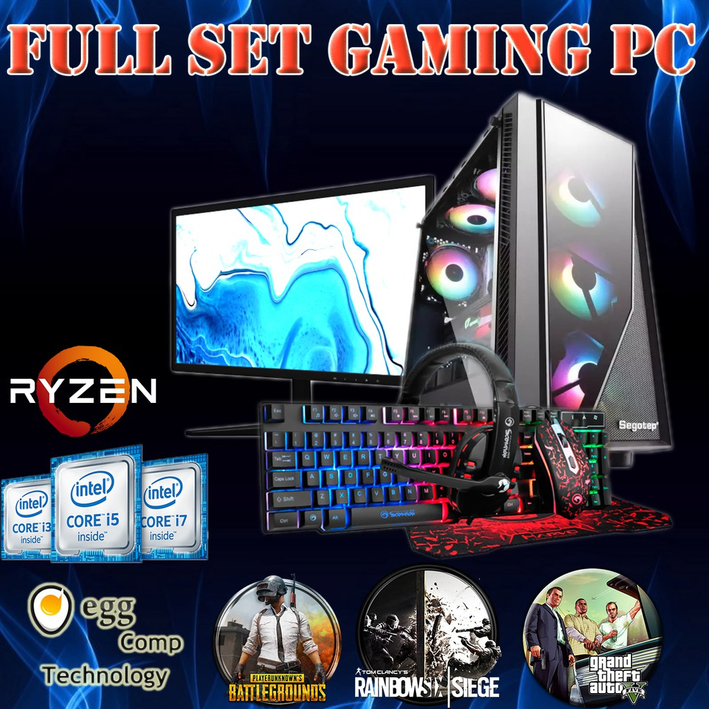 Core I5 Complete Set gaming pc with graphic card | Shopee Malaysia