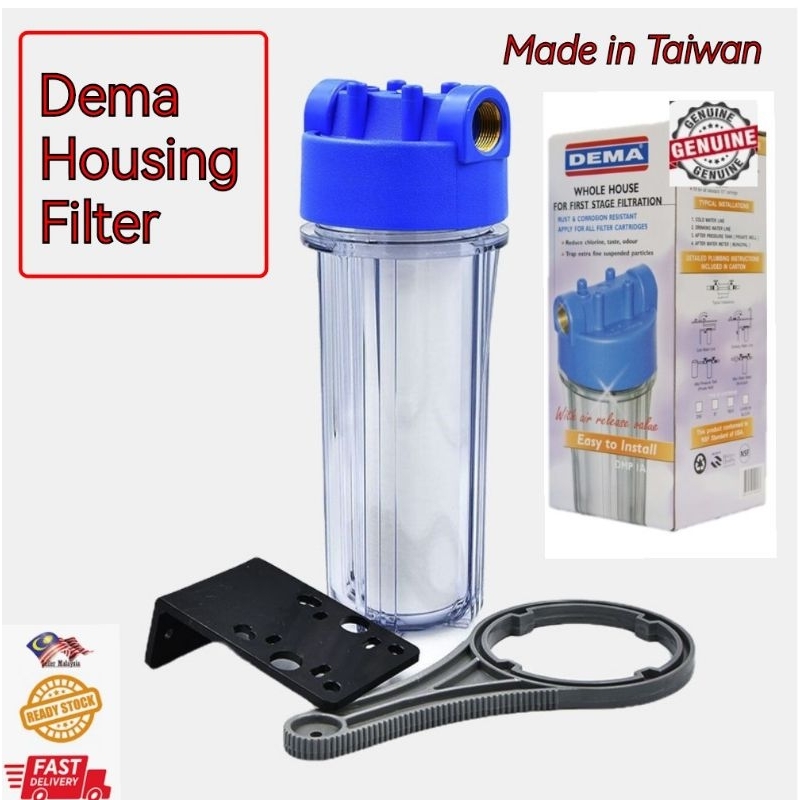 **Ready Stock** Made In Taiwan Dema Housing Water Purifier with 10" PP ...