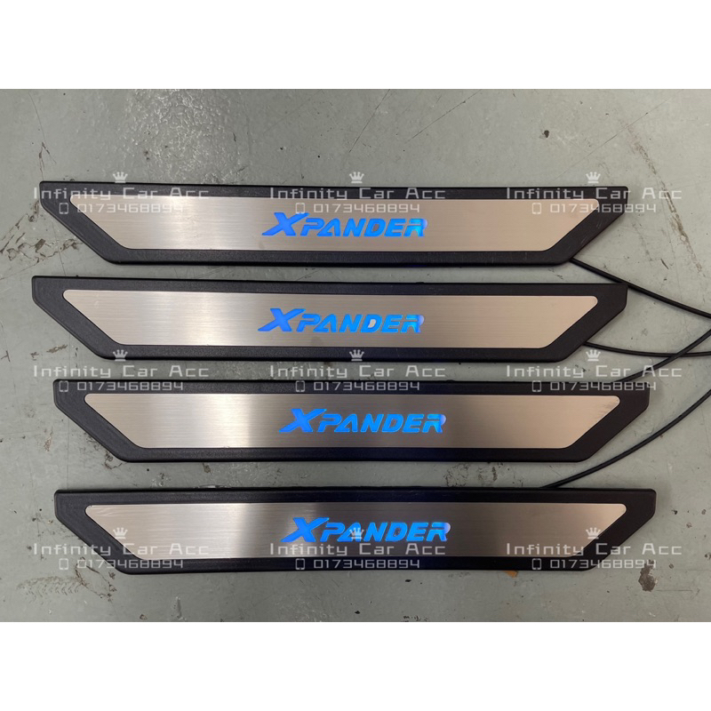 Mitsubishi Xpander Led Side Sill Plate Led Door Step Side Step | Shopee ...