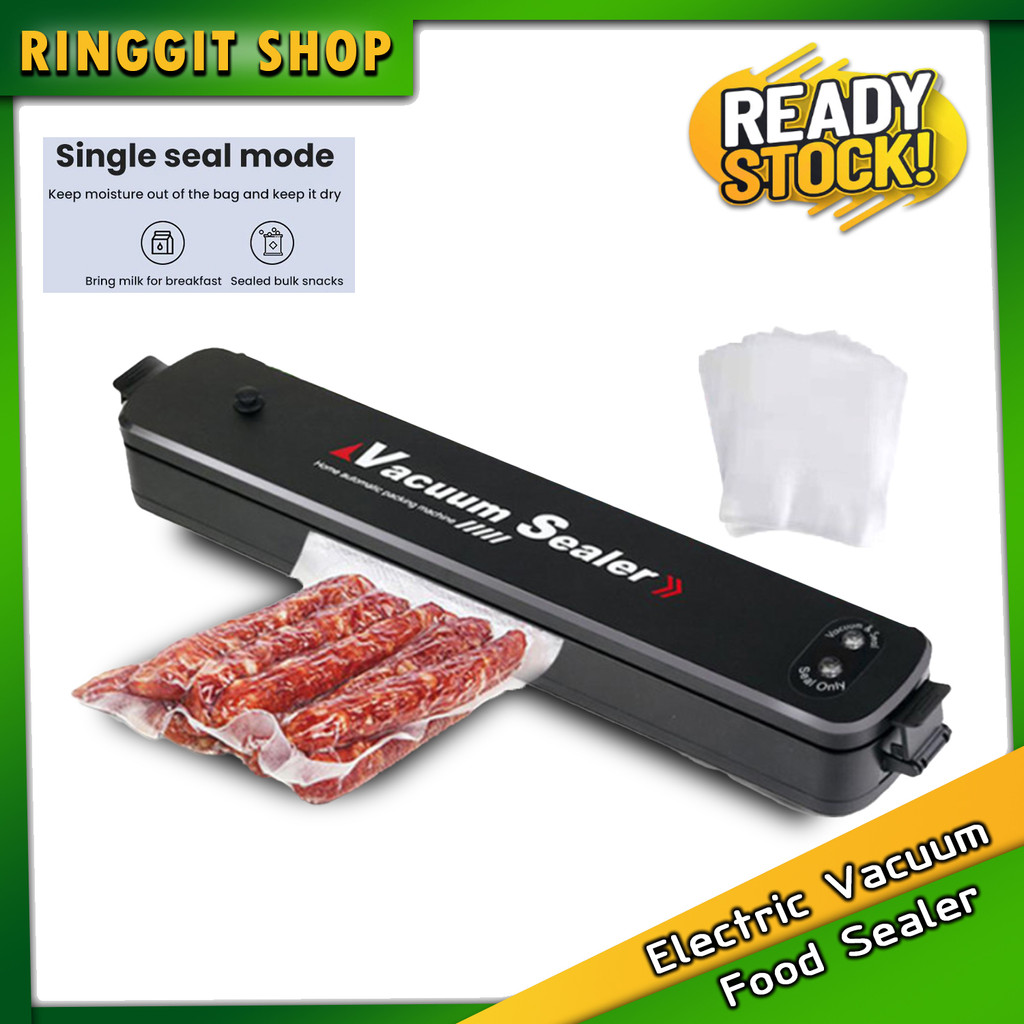 Ringgit Shop Electric Vacuum Food Sealer Plastic Impulse Packing ...