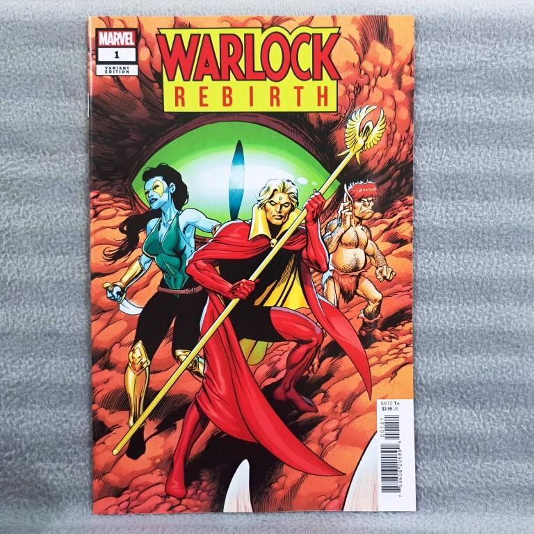 Warlock: Rebirth #1 Alan Davis Variant (Marvel Comics) FIRST Issue (Ron ...