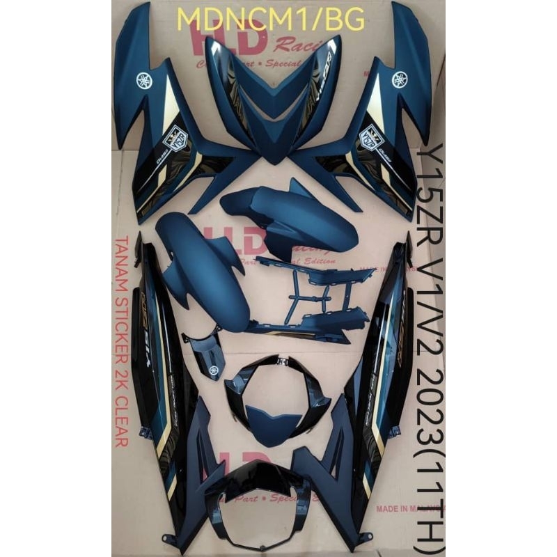 Cover Set Y15zr (Siap Tanam Clear) Ready stock Coverset y15zr cover set ...