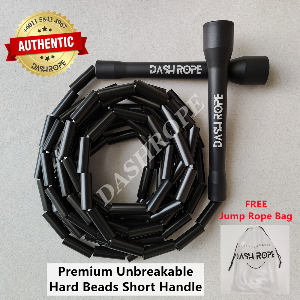 DASHROPE Hard Beaded Soft Beaded Freestyle Jump Rope Bead Skipping ...